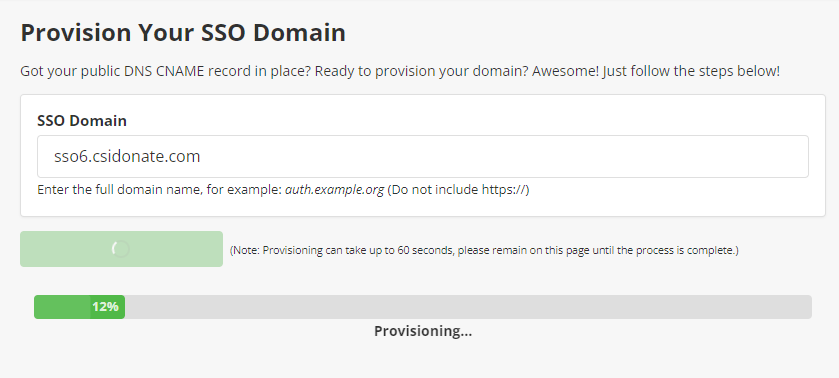 Cloud SSO Onboarding Guide