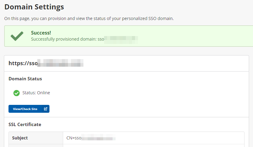 Cloud SSO Onboarding Guide