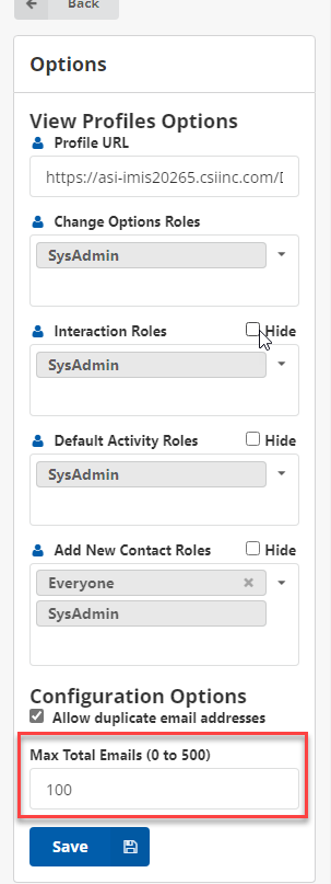 iEmail Cloud Options