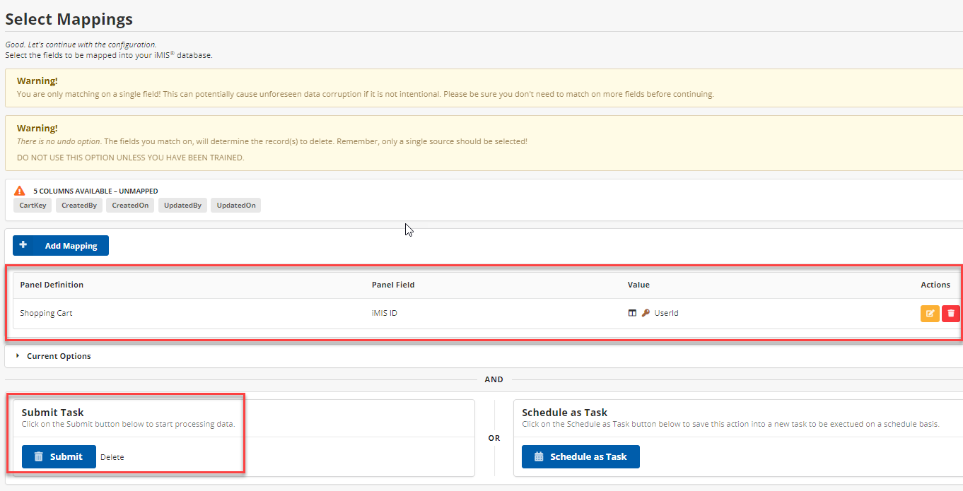 Delete Action Tutorial