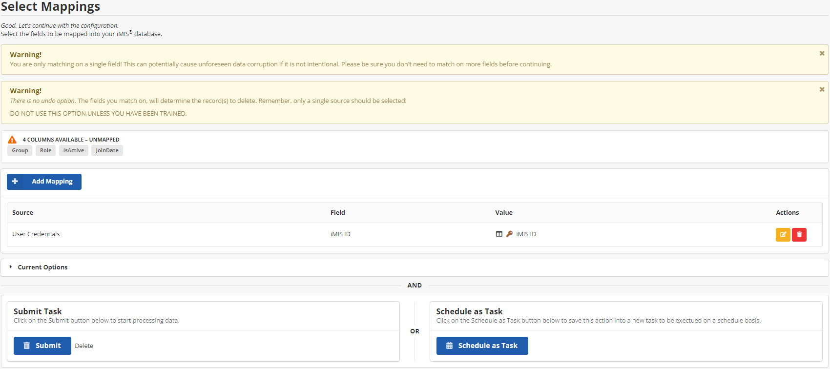 Delete Action Tutorial