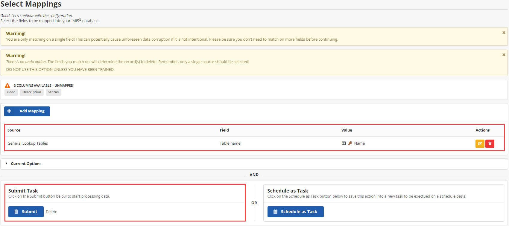 Delete Action Tutorial