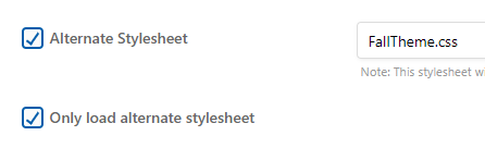Editing Stylesheets